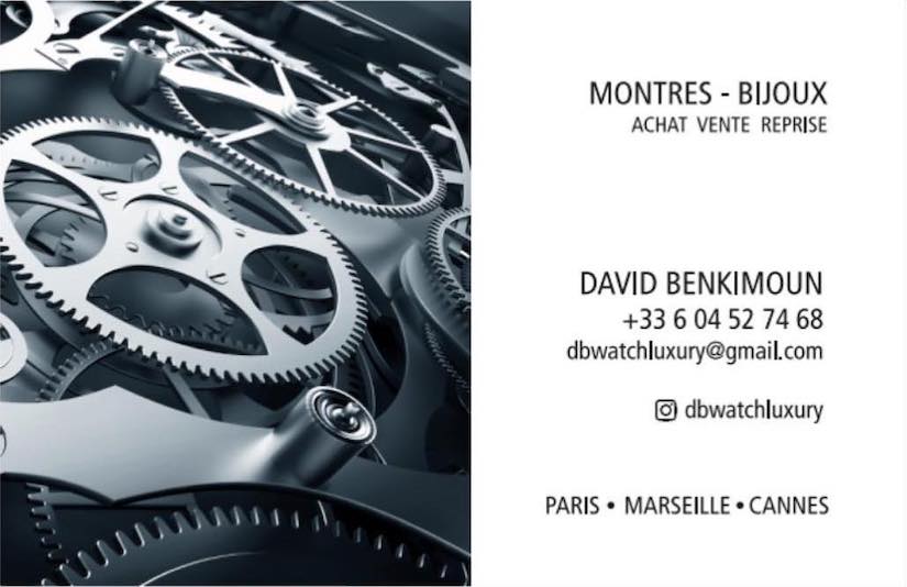 Contactez-nous – DB Watch Luxury